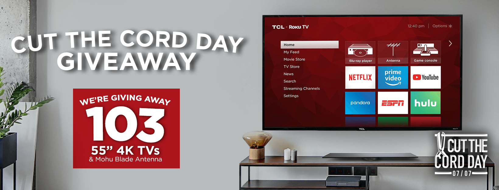 Cut the Cord Giveaway 2018 | TCL USA